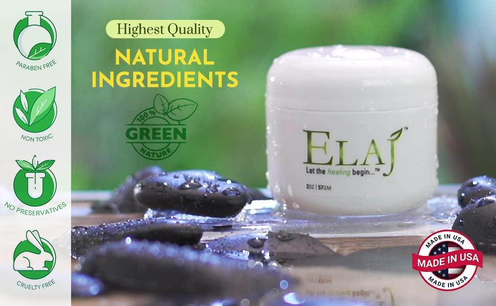 ELAJ All Natural Eczema Skin Care Moisturizing Lotion Cream - 2oz | Buy ...