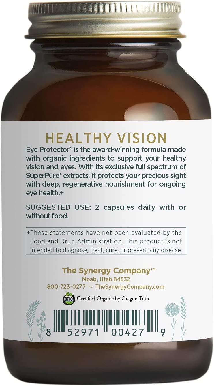 Pure Synergy Eye Protector - 60 Capsules for Vision Health | Natural ...