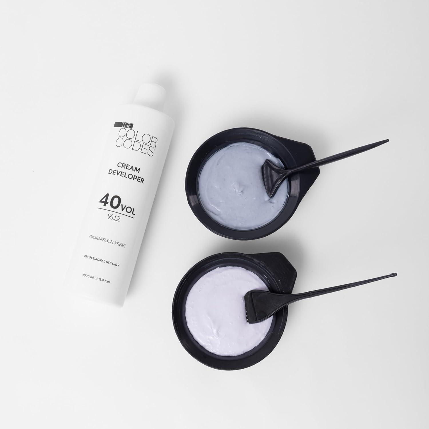 The Color Codes Cream Hair Developer Series 1000 ml (%9-30 Volume) %9 ...