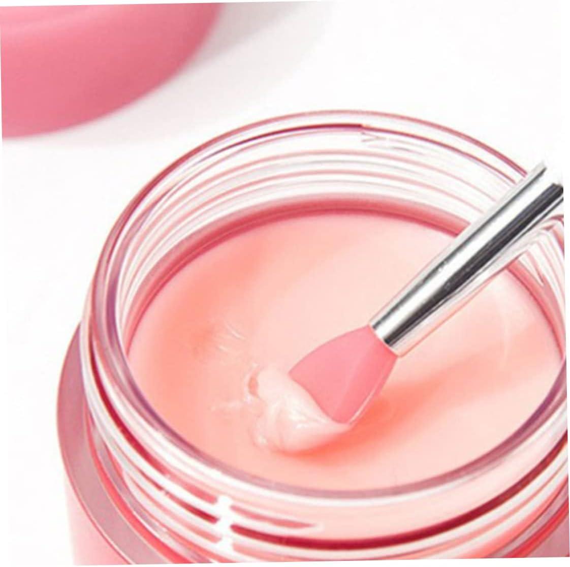 Silicone Lip Brushes Mini Lip Scrub Brush Reusable Lip Balm Applicators ...