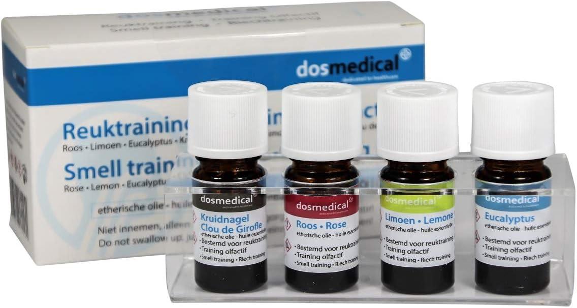 Olfactory Training Set 1 - Essential Oils (Rose Lime Eucalyptus Clove ...