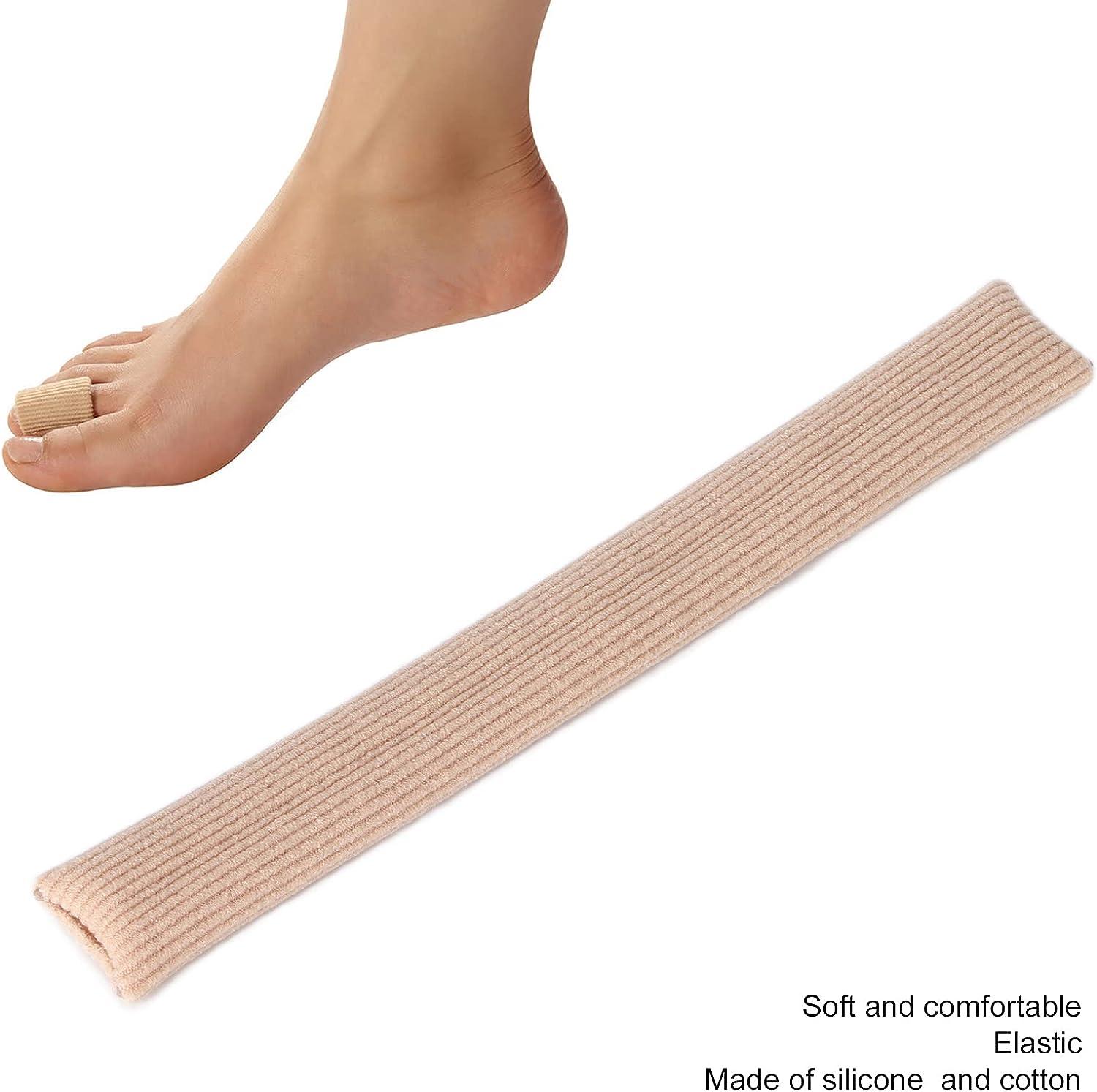 Silicone Toe Tubes Sleeves - Cuttable Toe Cushion Protectors for Men ...