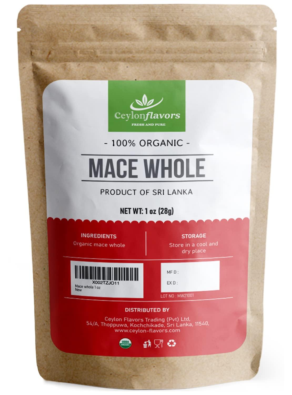 Mace Whole 1 oz / 28 g - Direct from Ceylon Sri Lanka Farms | Buy Now ...