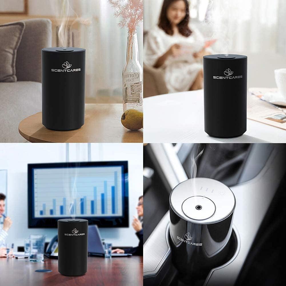 Waterless Oil Diffuser - Portable & Cordless Aromatherapy Diffuser ...