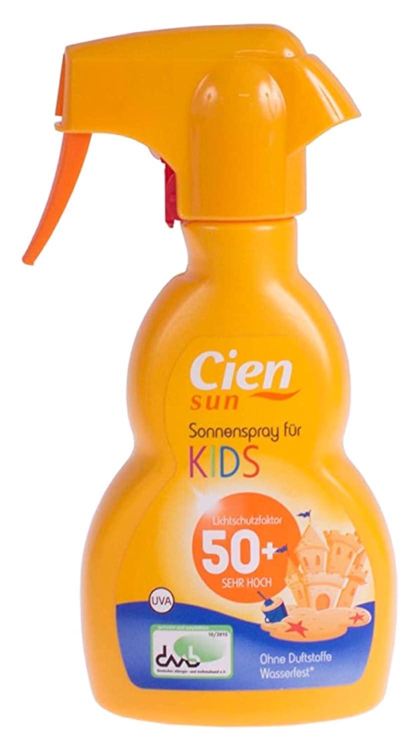 Cien Sun Kids LSF 50 Sun Spray 250ml - High Protection Sunscreen for Children - Shop Now for ...