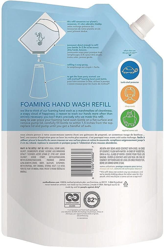 Method Sweet Water Foaming Hand Wash Refill Pouch - 28 Fl Oz | Buy Now ...
