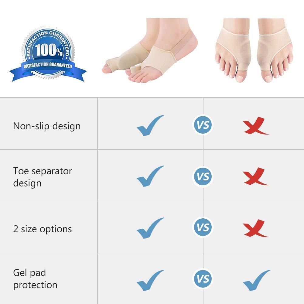 Hallux Valgus Socks & Bunion Correctors | Toe Spreader & Silicone Gel ...
