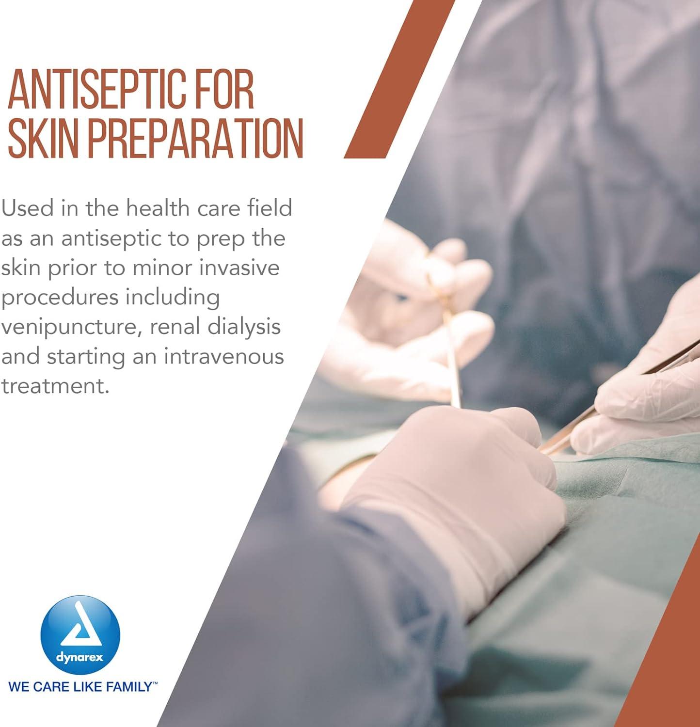 Dynarex Povidone-Iodine Prep Solution 10% Antiseptic for Skin & Mucosa ...