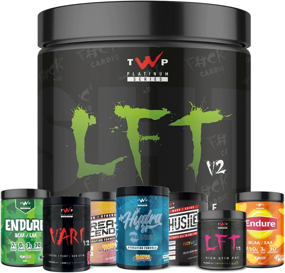 TWP Nutrition Platinum Series LFT V2 High Stim Pre Workout 390g - Bongo ...