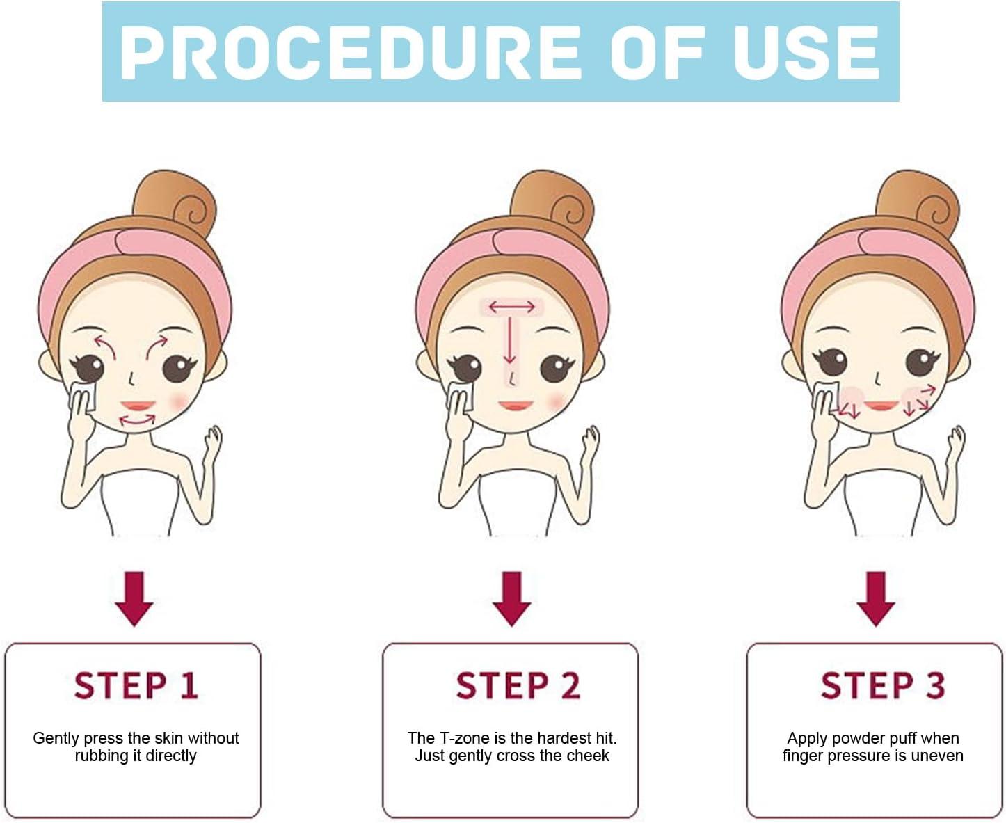 Acooruiteng Blotting Paper for Oily Skin 400 Count Oil Control Face ...