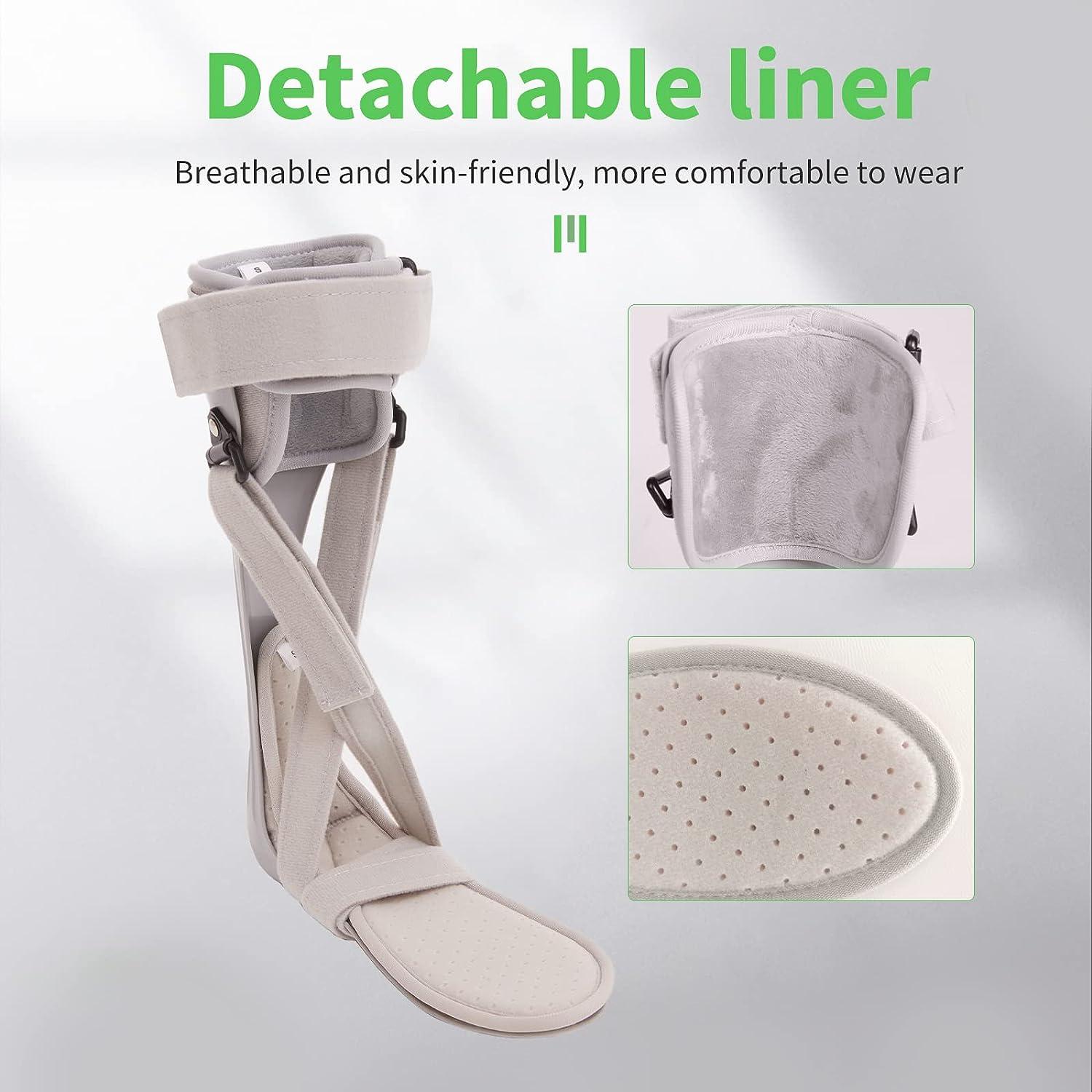 Comfortable AFO Foot Drop Brace Splint M-Right for Stroke Hemiplegia ...