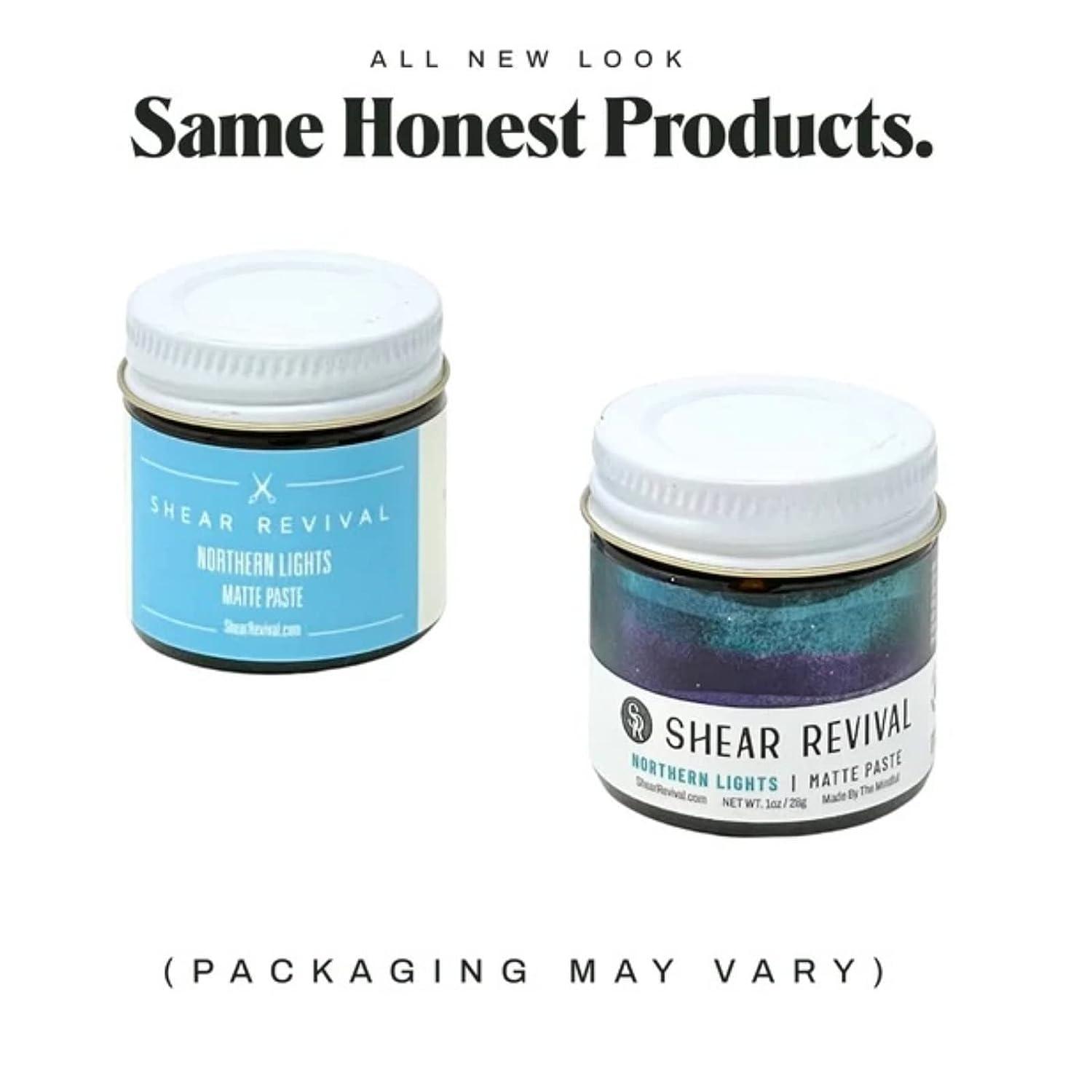 Shear Revival Northern Lights Matte Paste - Strong Hold Styling Paste ...
