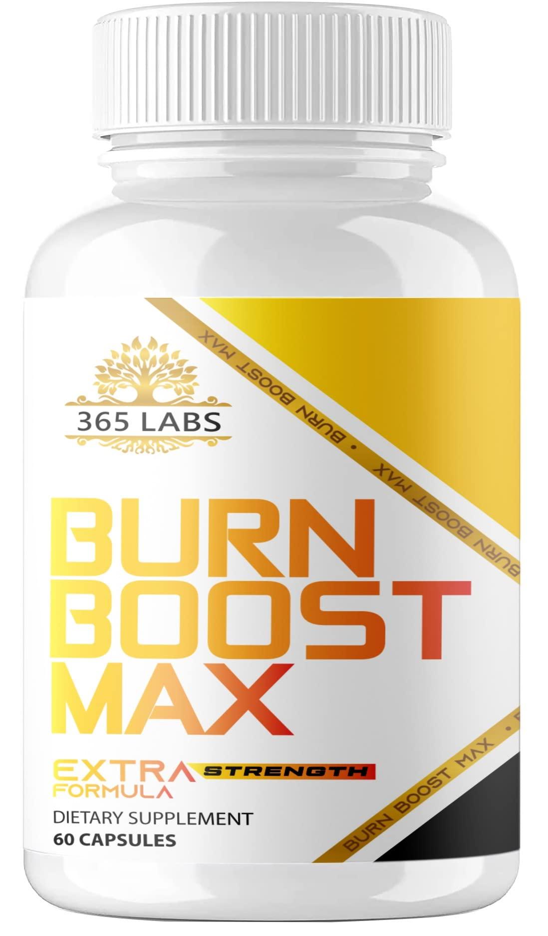 Official Burn Boost MAX Pills - Authentic New Formula - 1 Month Supply ...