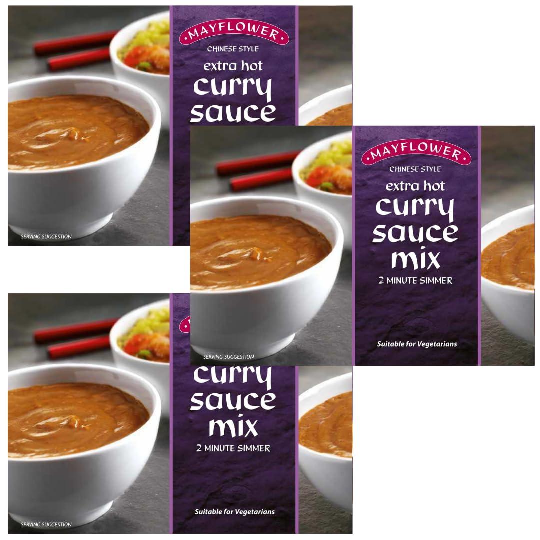 Curry Sauce Bundle with Mayflower Chinese Style Extra Hot Curry Sauce ...