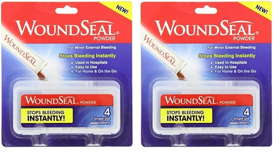 WoundSeal Topical Powder - First Aid for Cuts Scrapes & Abrasions | 4 ...