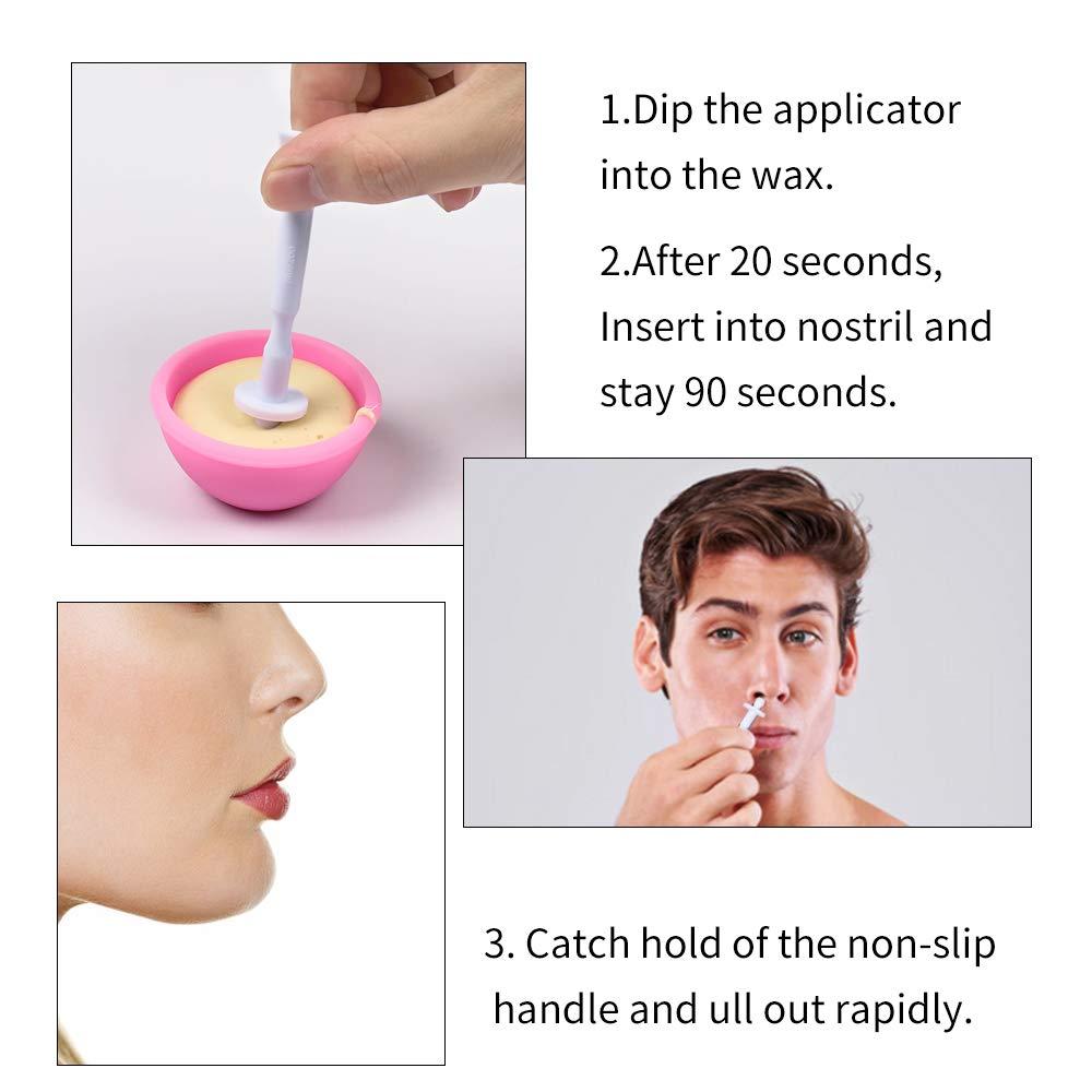 BlueZOO 30PCS Nose Wax Applicator Sticks for Nostril Nasal Cleaning and ...