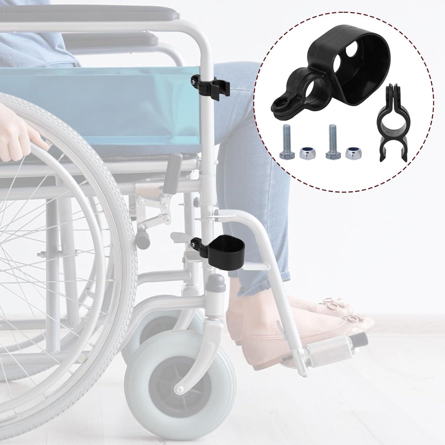 Cane Holder for Wheelchair & Walker - Durable Mobility Aid for Elderly ...