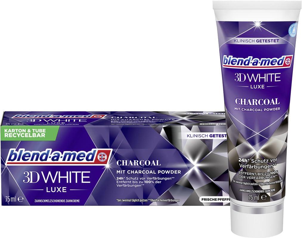 Buy blend-a-med 3D White Luxe Toothpaste with Activated Charcoal - 75 ...