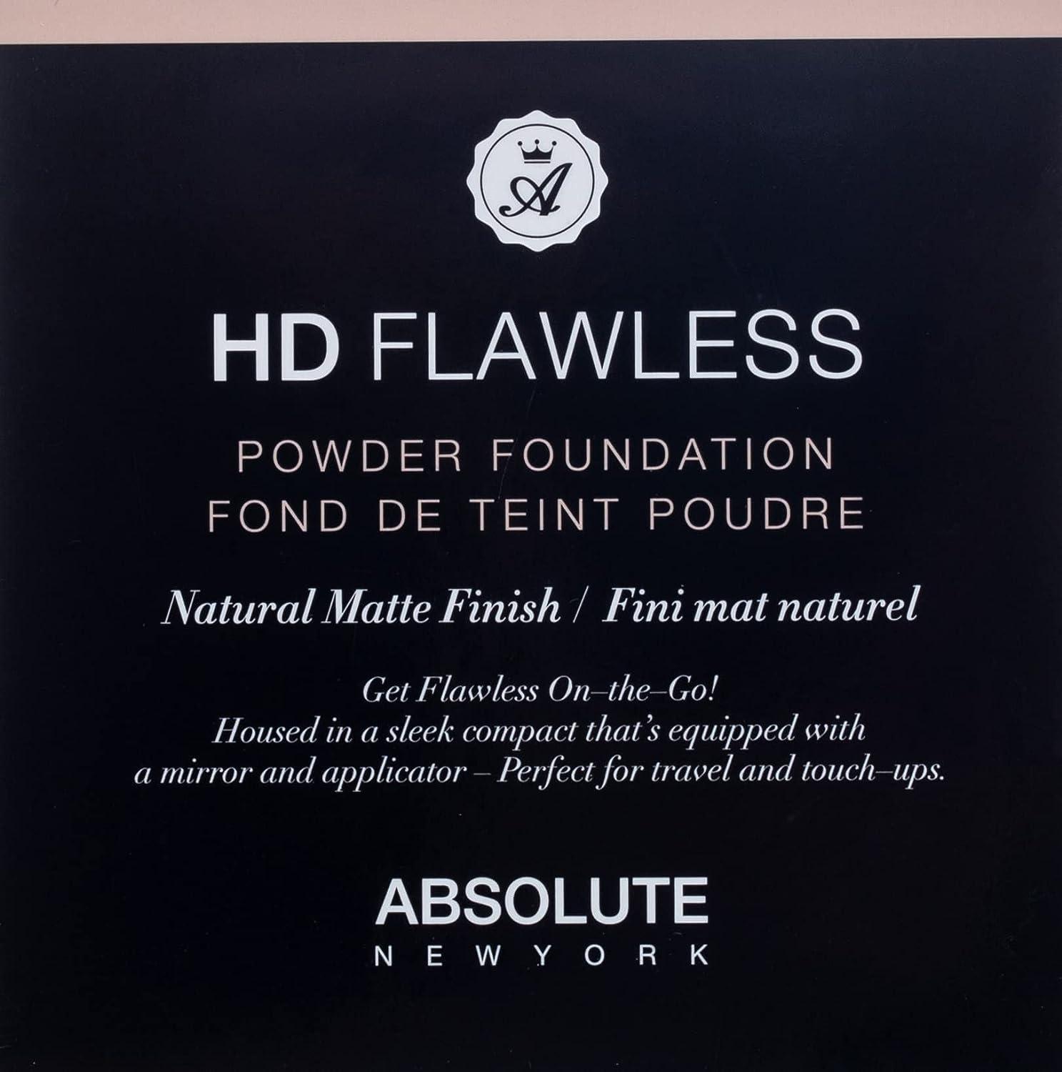 Absolute New York HD Flawless Powder Foundation (Pearl) - Smooth ...