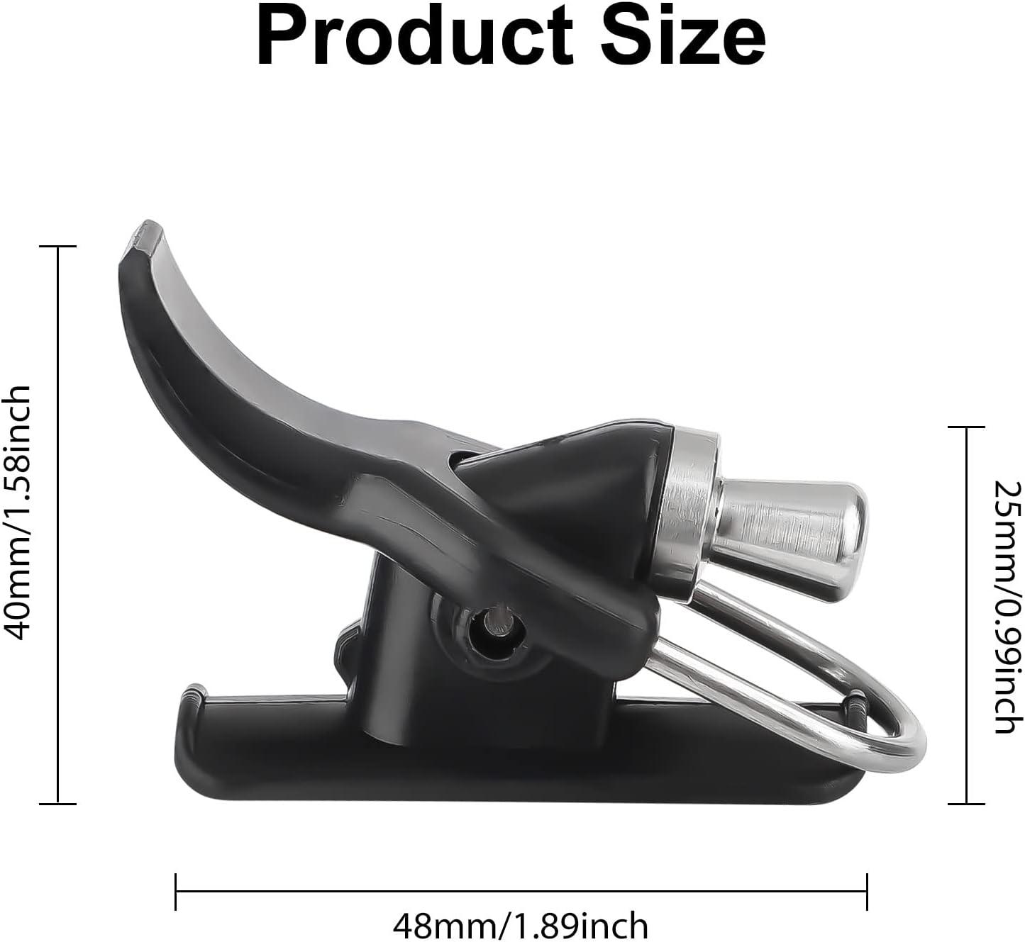 TSV 2 PCS Sea Fishing Casting Trigger - Marine Fishing Rod Clamp Thumb ...