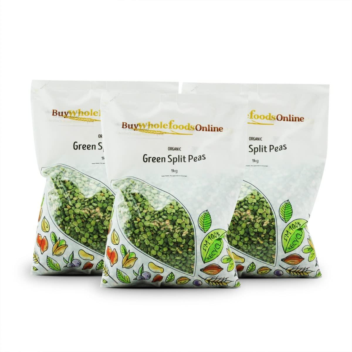 Organic Green Split Peas 3kg | Buy Now with Express International ...