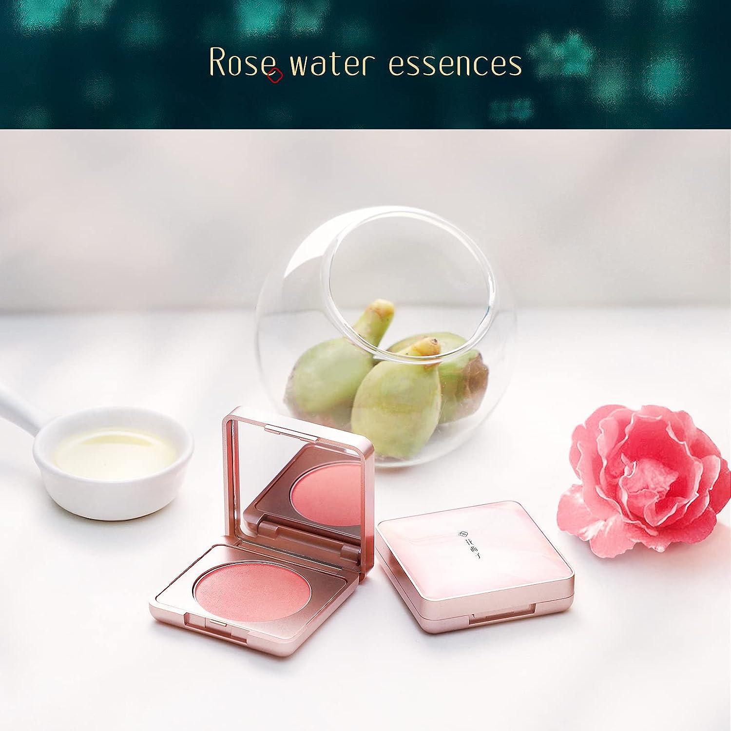 FLORASIS Floral Dew Care Cream-to-Powder Blush 01 Drunk Red - Natural ...