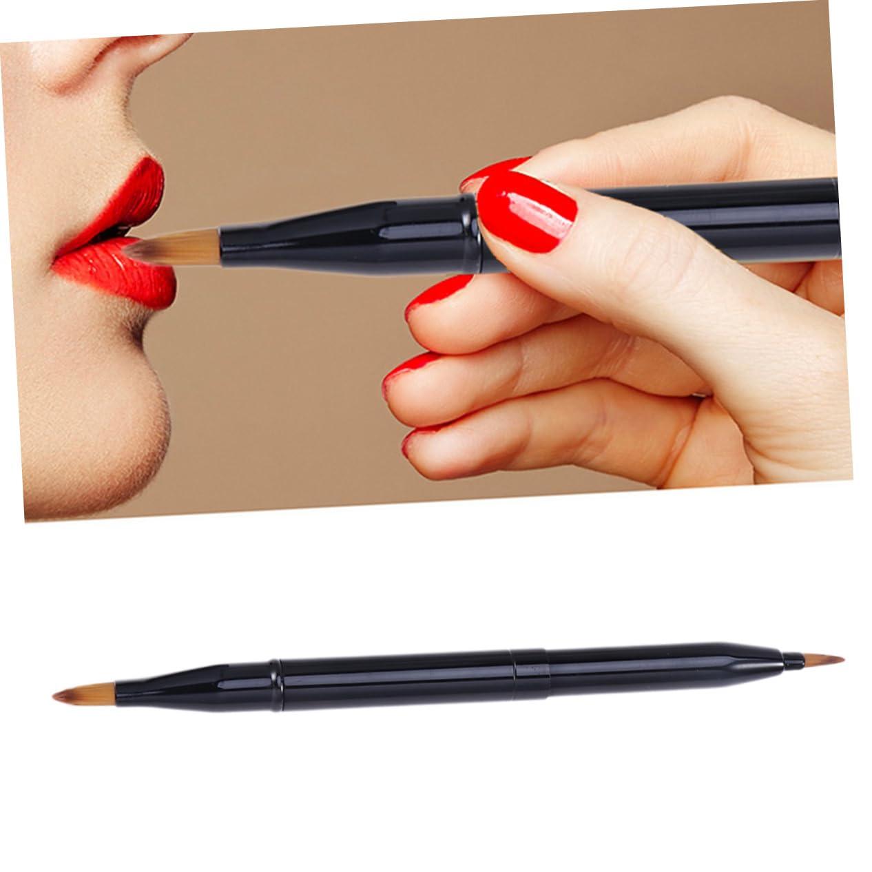 FOMIYES Lip Brush Applicator Kit - 3pcs Disposable Lipstick Tool with ...