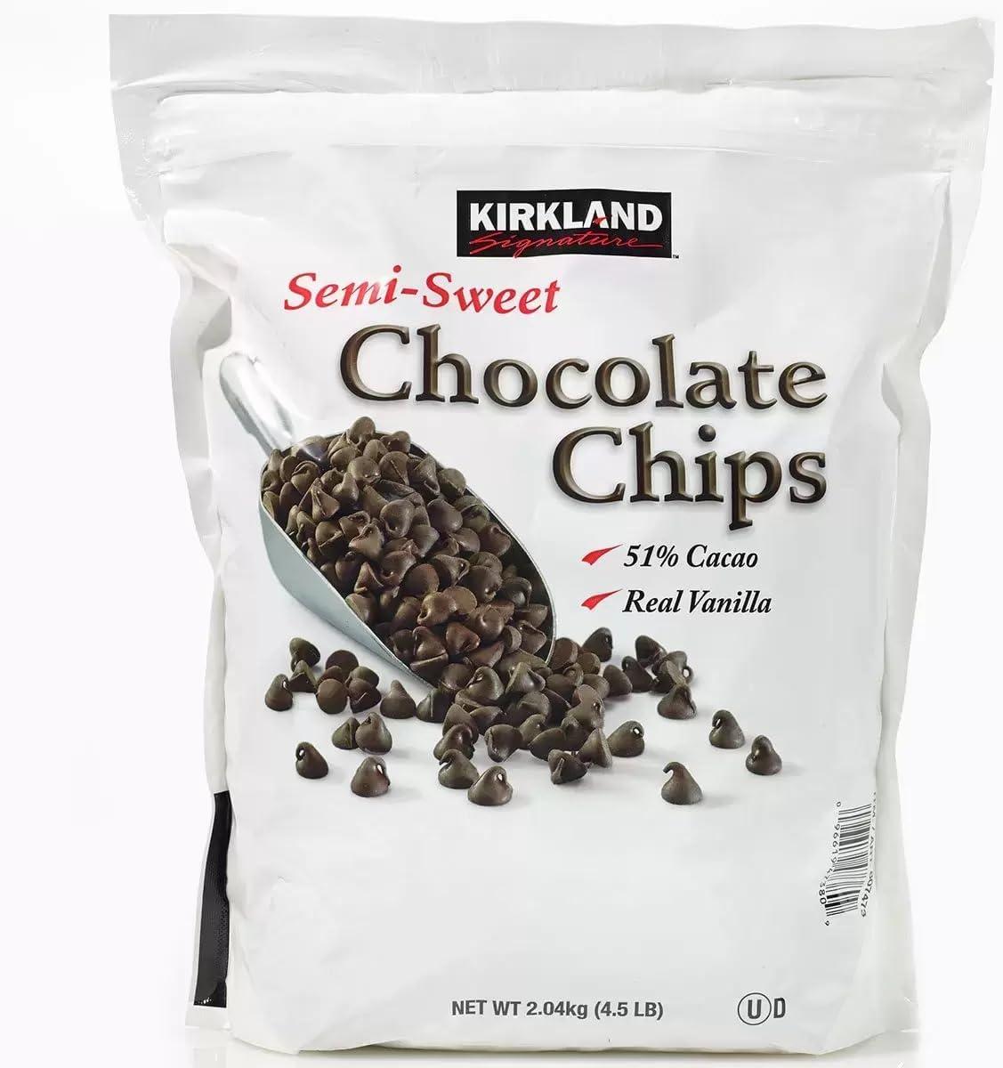 RKBROTHERS Kirkland Signature Chocolate Chips 2.04kg (Pack of 2) | Buy Now with Express ...