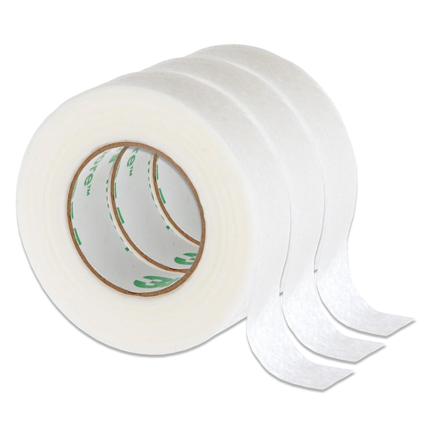 white tape plaster