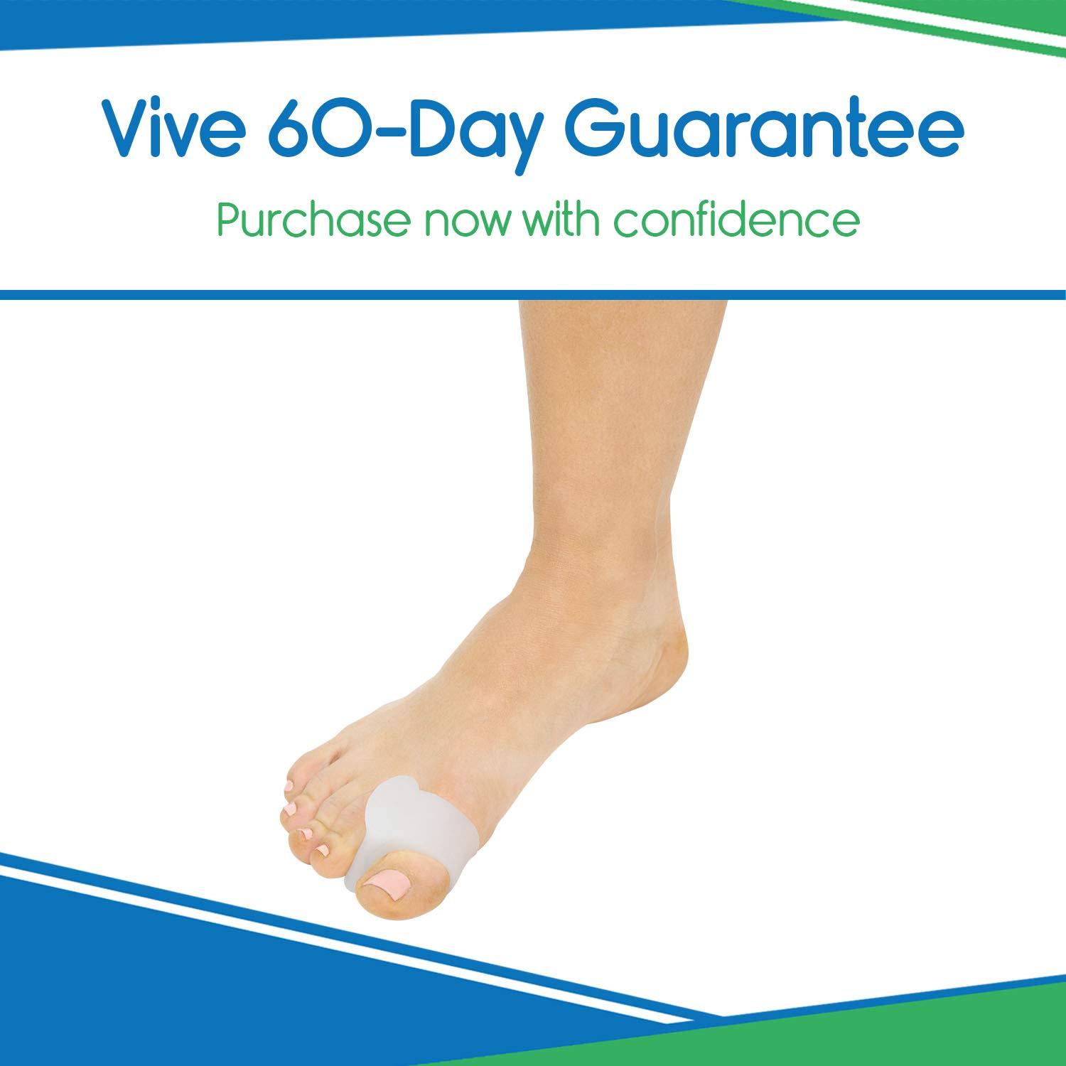 ViveSole Toe Spacers (4 Pack) - Toe Separators for Overlapping Toes ...