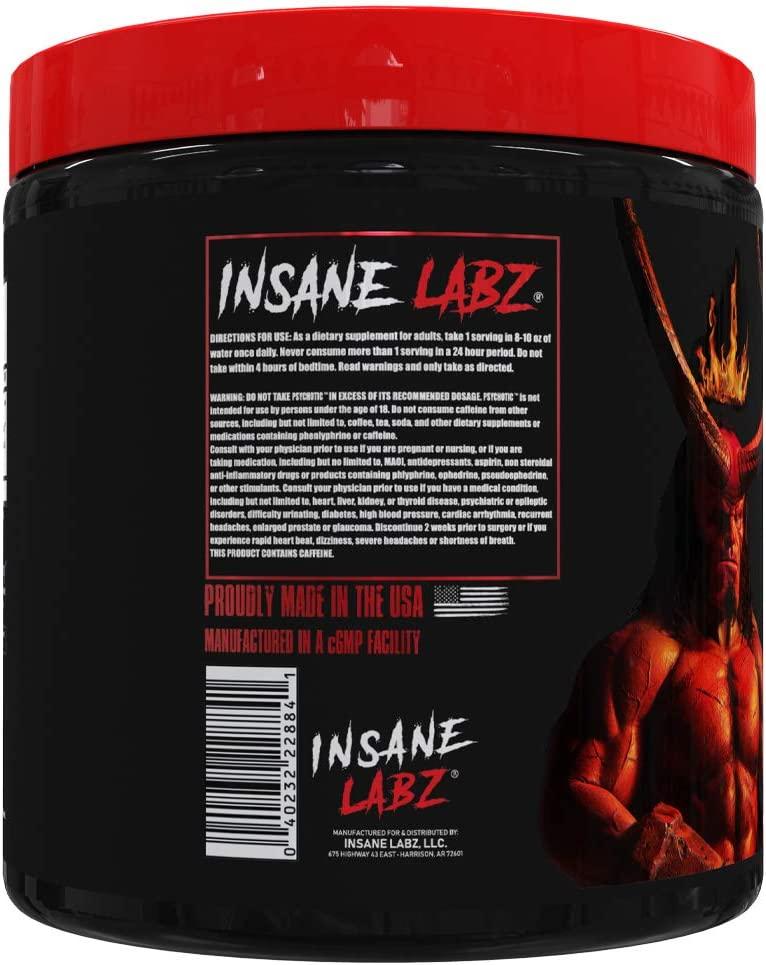Insane Labz Hellboy Bundle, Psychotic Hellboy Pre Workout and Insane ...