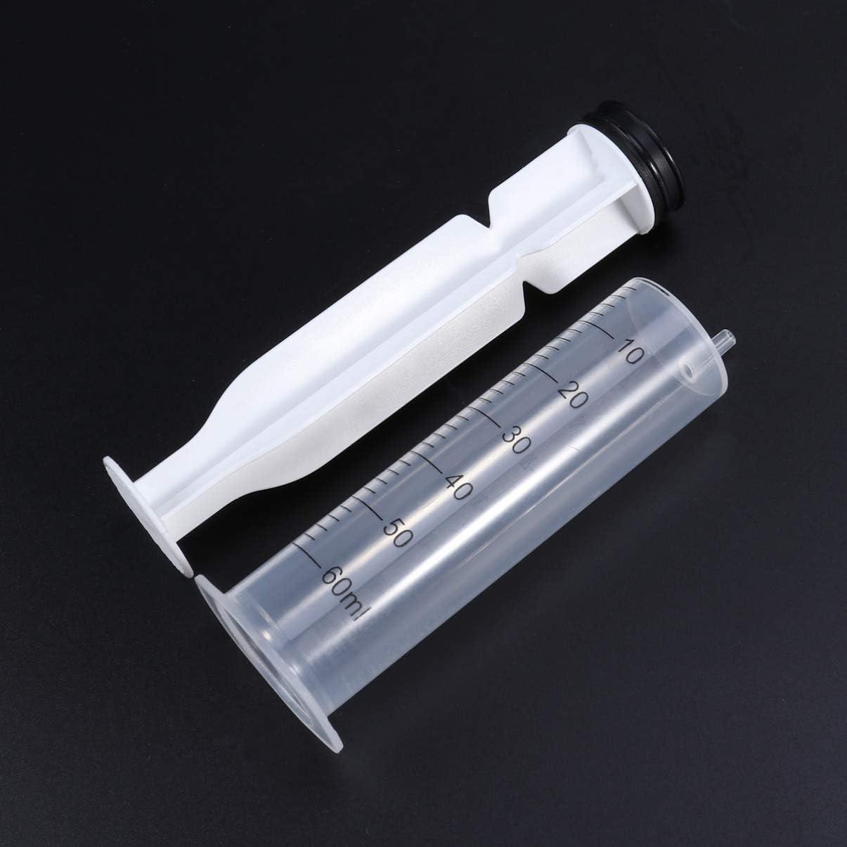5 Pcs Industrial Plastic Luer Lock Syringes for Feeding Tubes - Home ...