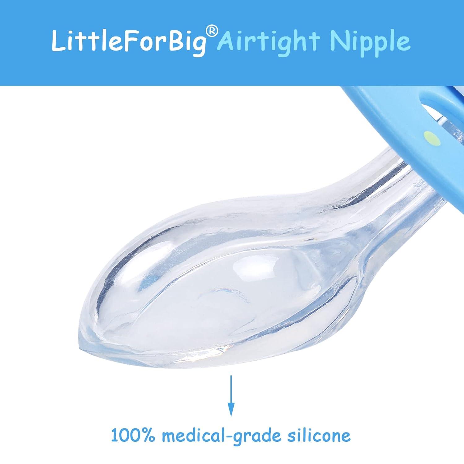 LittleForBig Large Shield Pacifier II - Adult Size Baby Cuties Blue ...