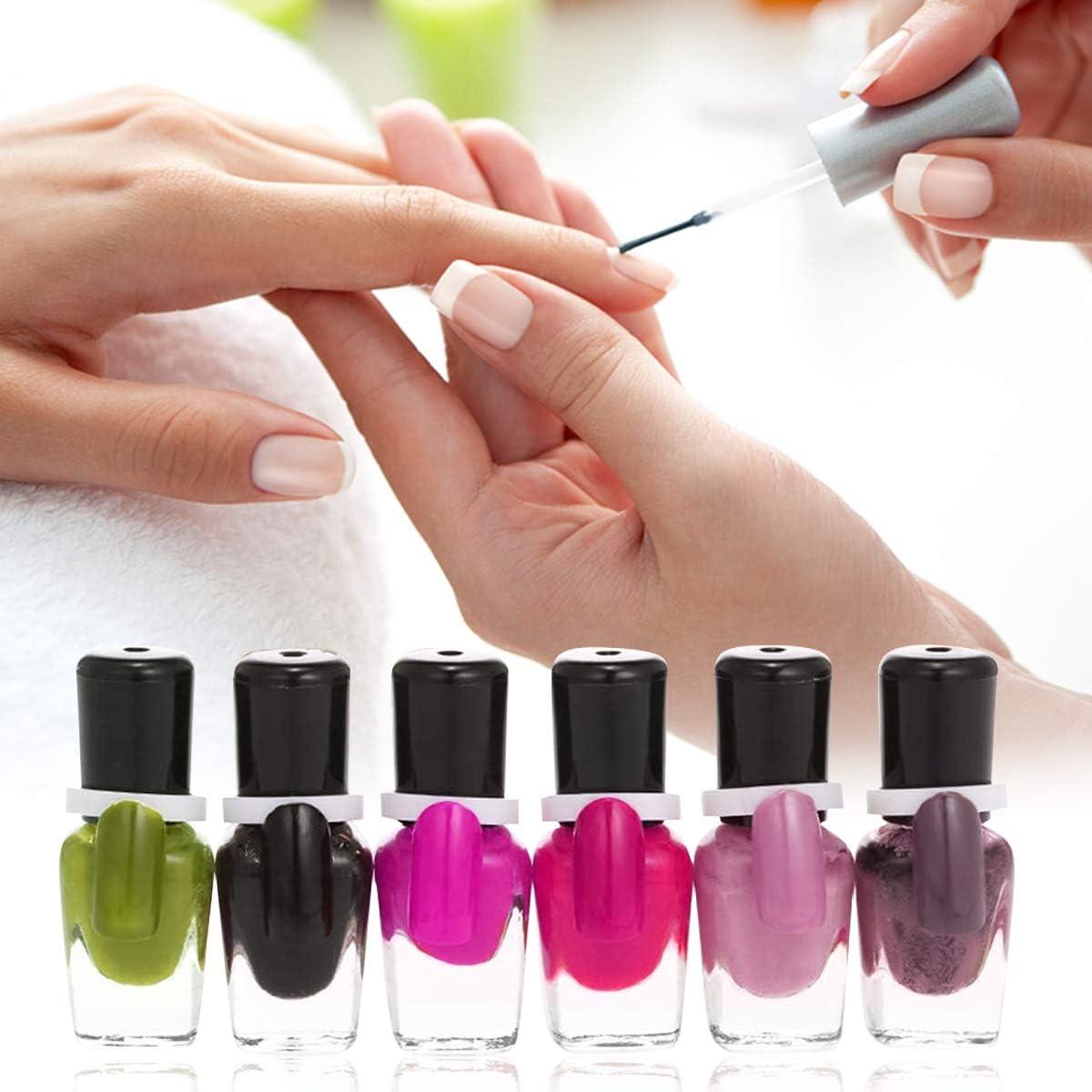 100pcs HQdeal Nail Display Swatch Sticks for Gel Polish Practice ...