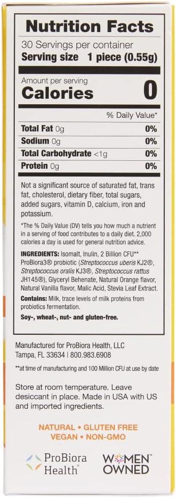 ProBiora Kids Oral-Care Chewable Probiotic Tablets - 30 Count | Kids ...