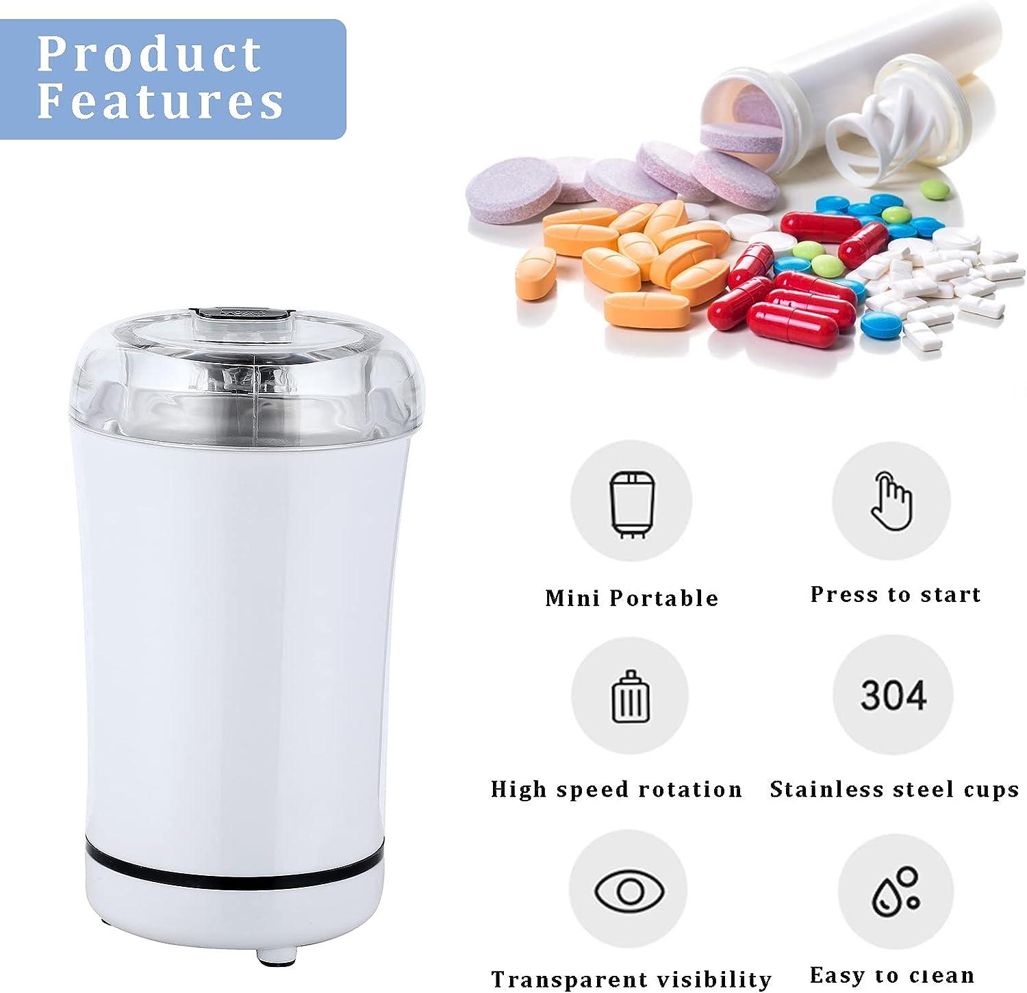 Multifunctional Electric Pill Crusher - Grind Multiple Pills to Fine ...