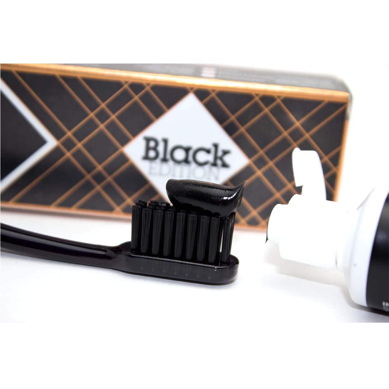 SUPERWHITE Black Edition Activated Charcoal Toothpaste - 75ml | Premium ...