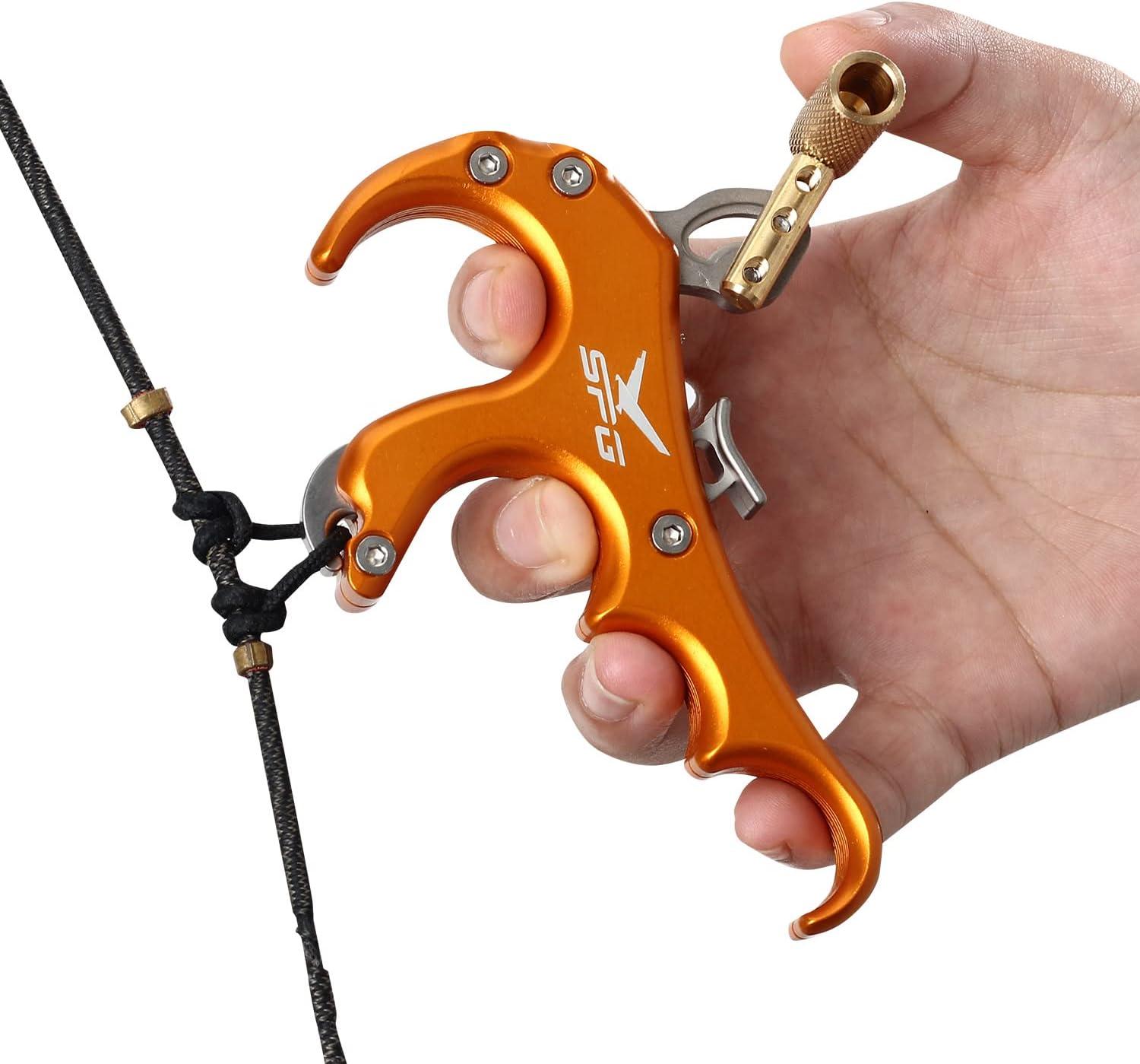 FENJANER Archery Compound Bow Release Aid - Gold | Outdoor Shooting ...