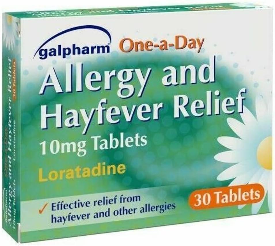 Galpharm One A Day Hayfever & Allergy Relief - Fast-Acting Formula ...