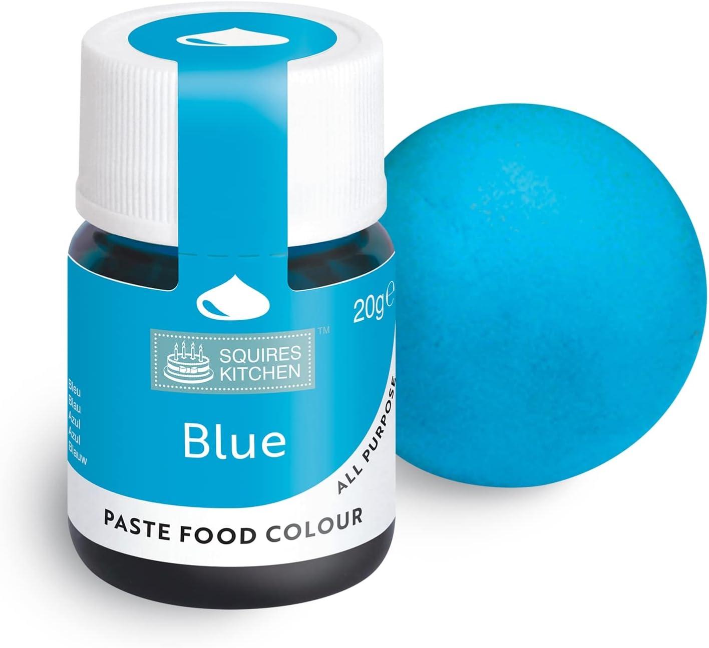 Squires Kitchen Blue Food Colouring Paste - 20g | Concentrated Color ...