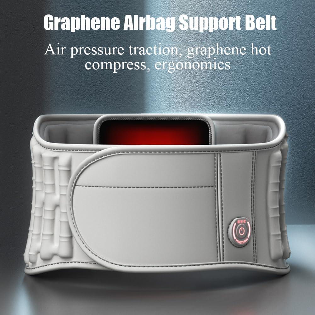 RKXKJ Inflatable Decompression Belt - Spinal Back Support Adjustable ...