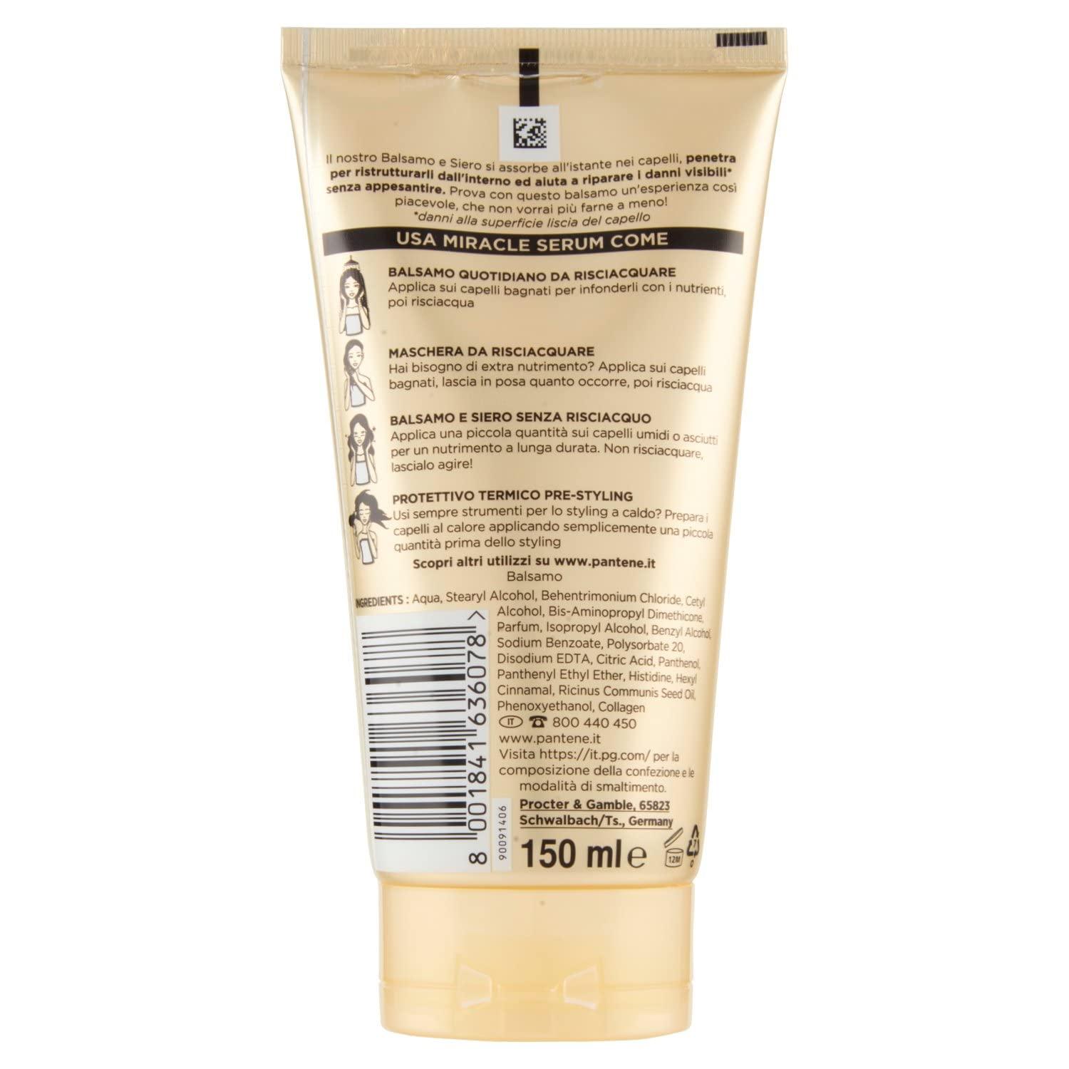 Shop Pantene Pro-V 3 Minutes Miracle Balm 150ml - Nourishing Multi ...