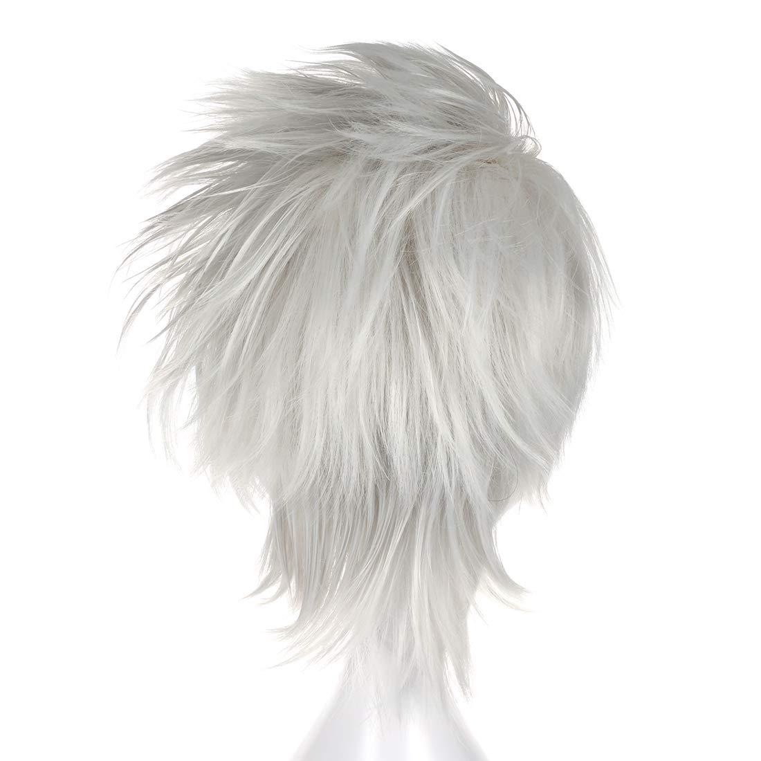 Buy CoolChange Kakashi Hatake Cosplay Wig - White | Premium Quality ...