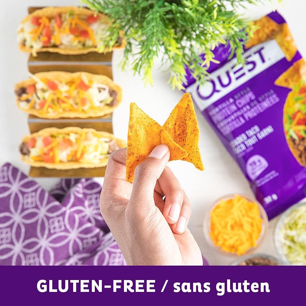 Quest Nutrition Tortilla Style Protein Chips Loaded Taco High Protein ...