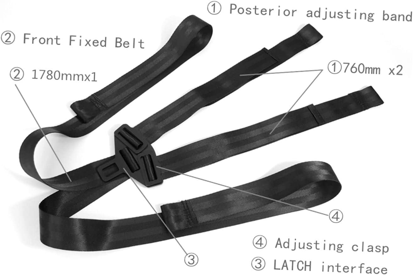 Universal Car Child Seat Restraint Anchor Mounting Kit for ISOFIX Latch ...