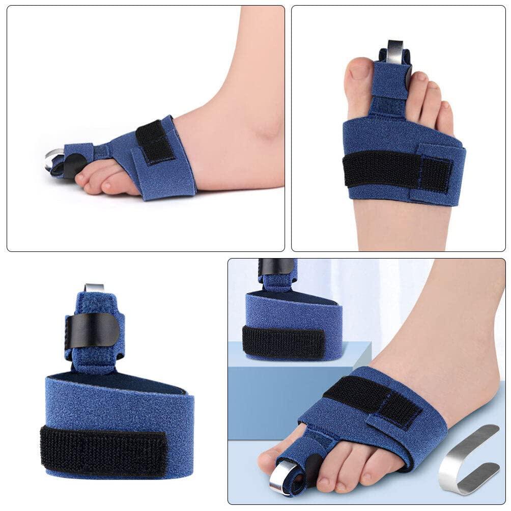 Blue Curled Toe Brace - Foot Care Accessory for Women | Toe ...