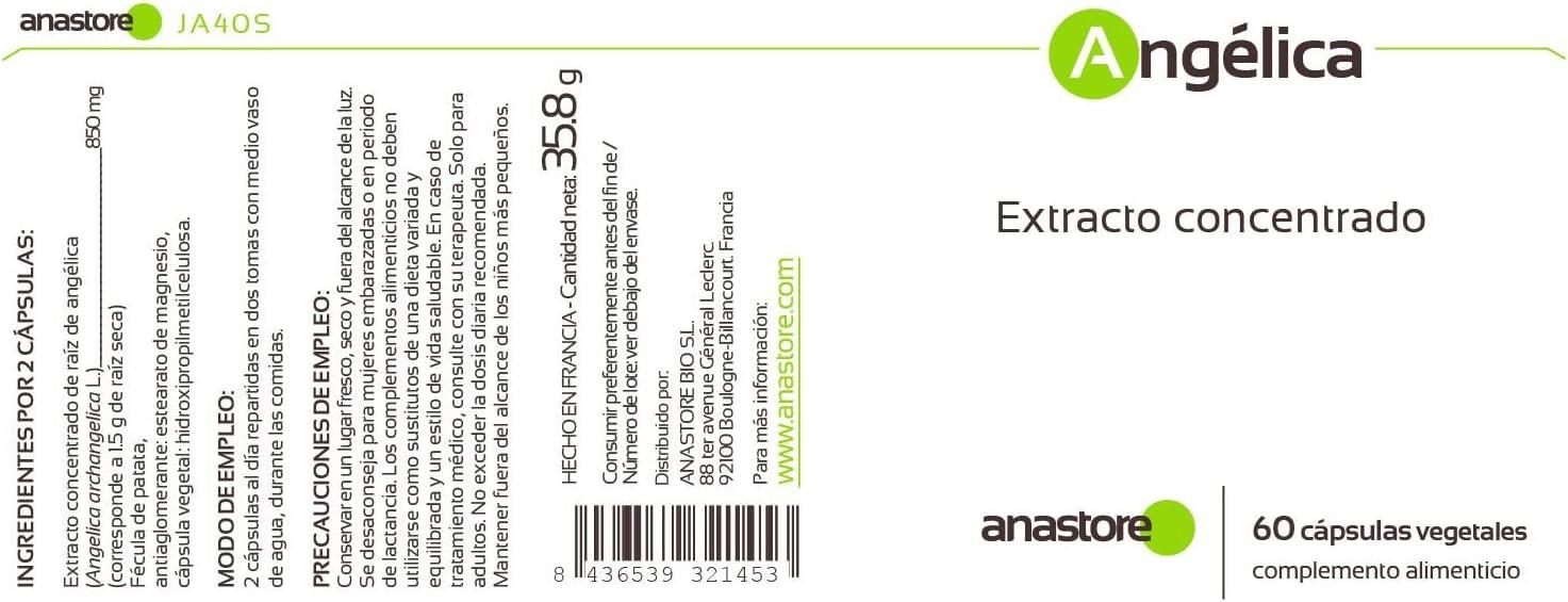 Angelic * Angel Grass * 60 Capsules / 425 mg * Concentrated Extract 4:1 ...