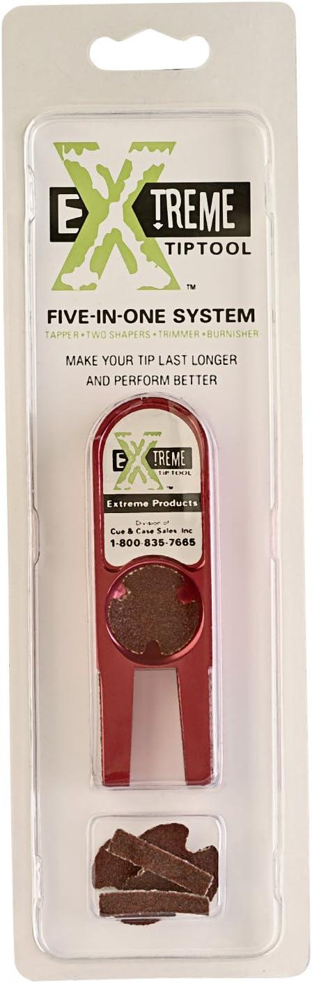Extreme ETT 5-in-1 Aluminum Cue Stick Tip Tool - Black | Pool/Billiards ...