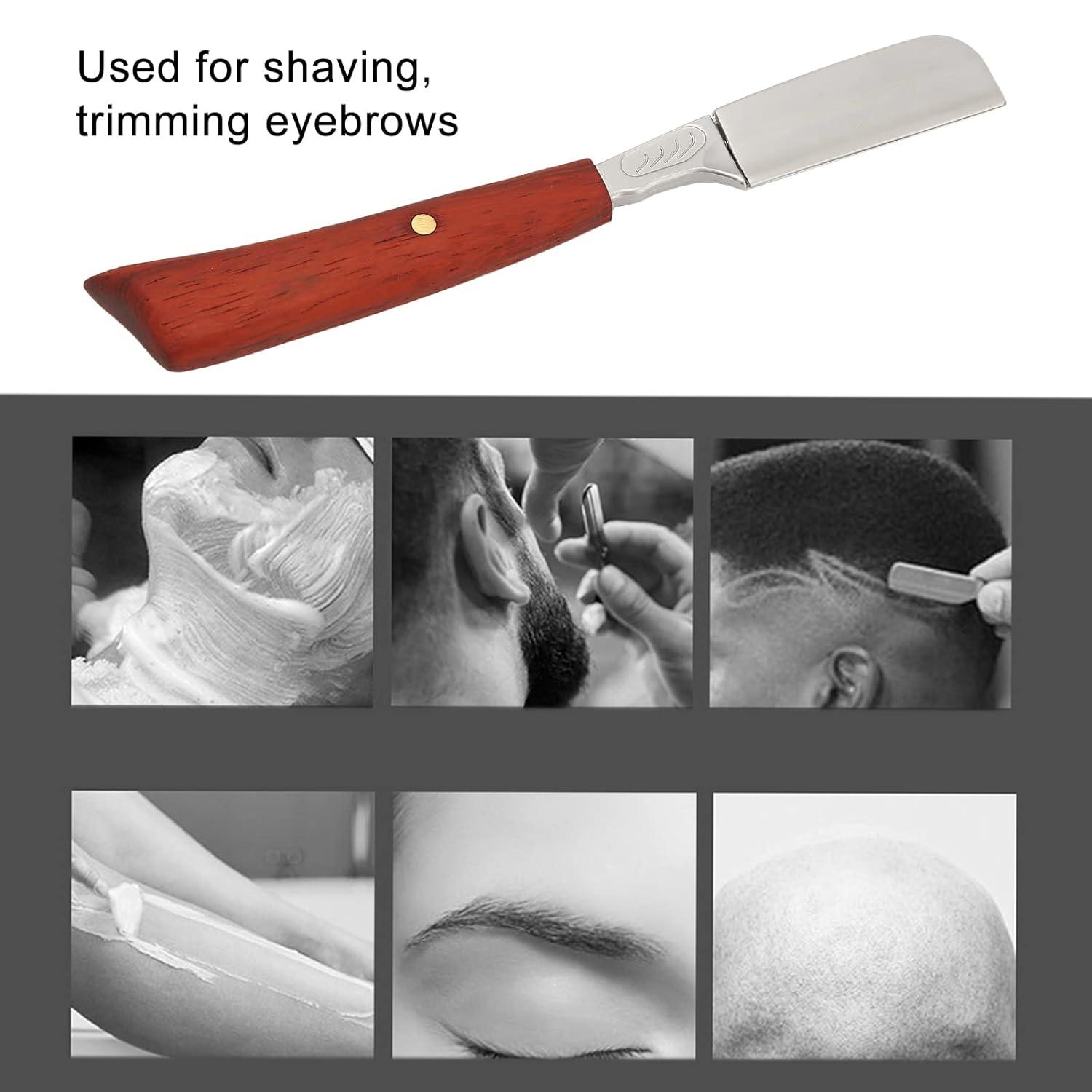 Premium Straight Edge Razor for Precision Grooming | S53-7 Silver ...