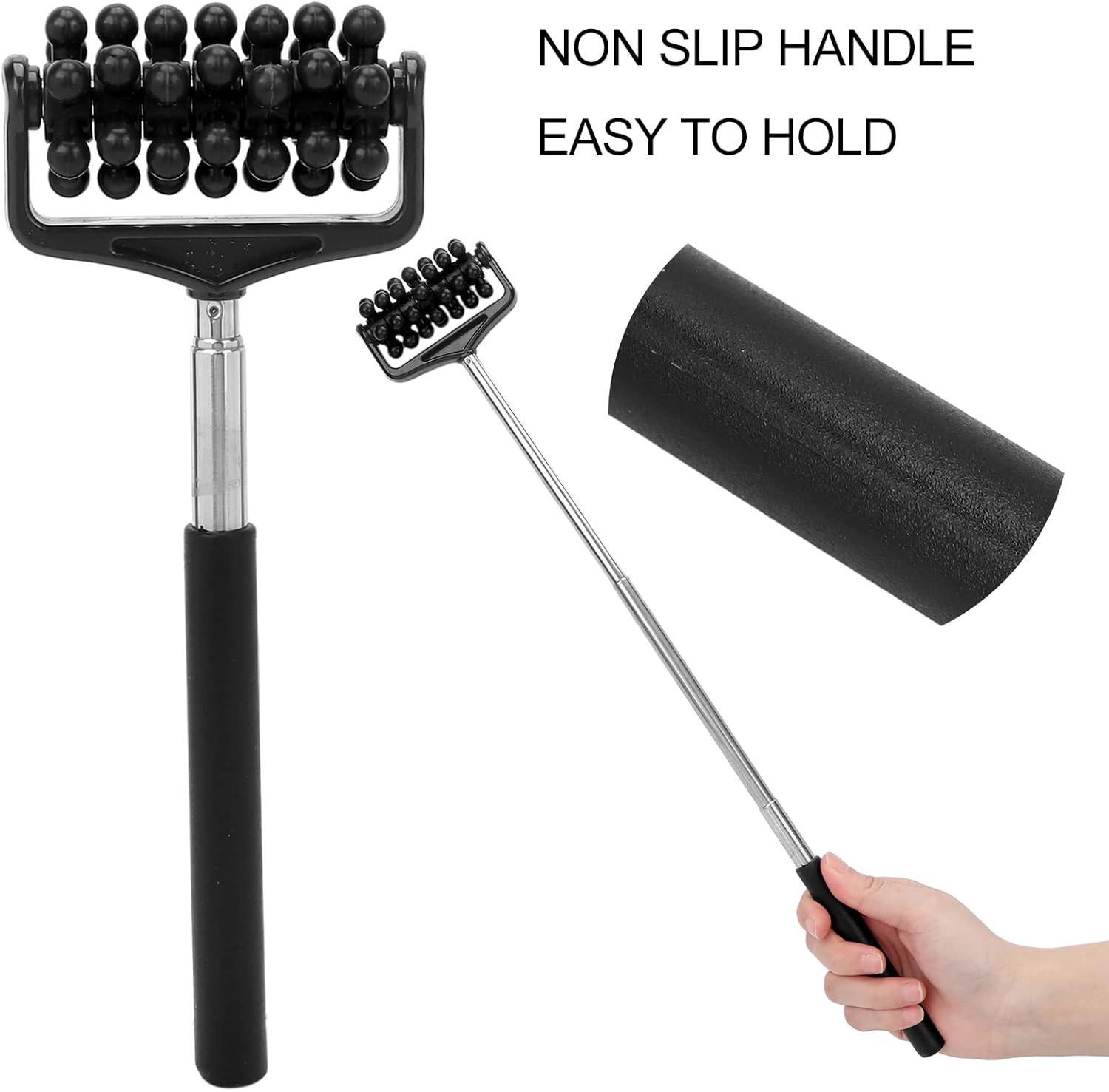 Telescopic Back Massage Scooter - Extendable Roller Massager for Sore ...
